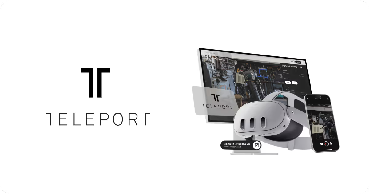 View Immersion’s Showroom during a session - Teleport